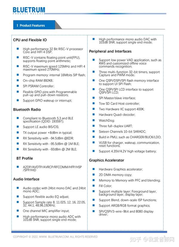 中科蓝讯推出讯龙三代BT895x系列高性能穿戴芯片和BT8918系列标准穿戴芯片方案 - 知乎