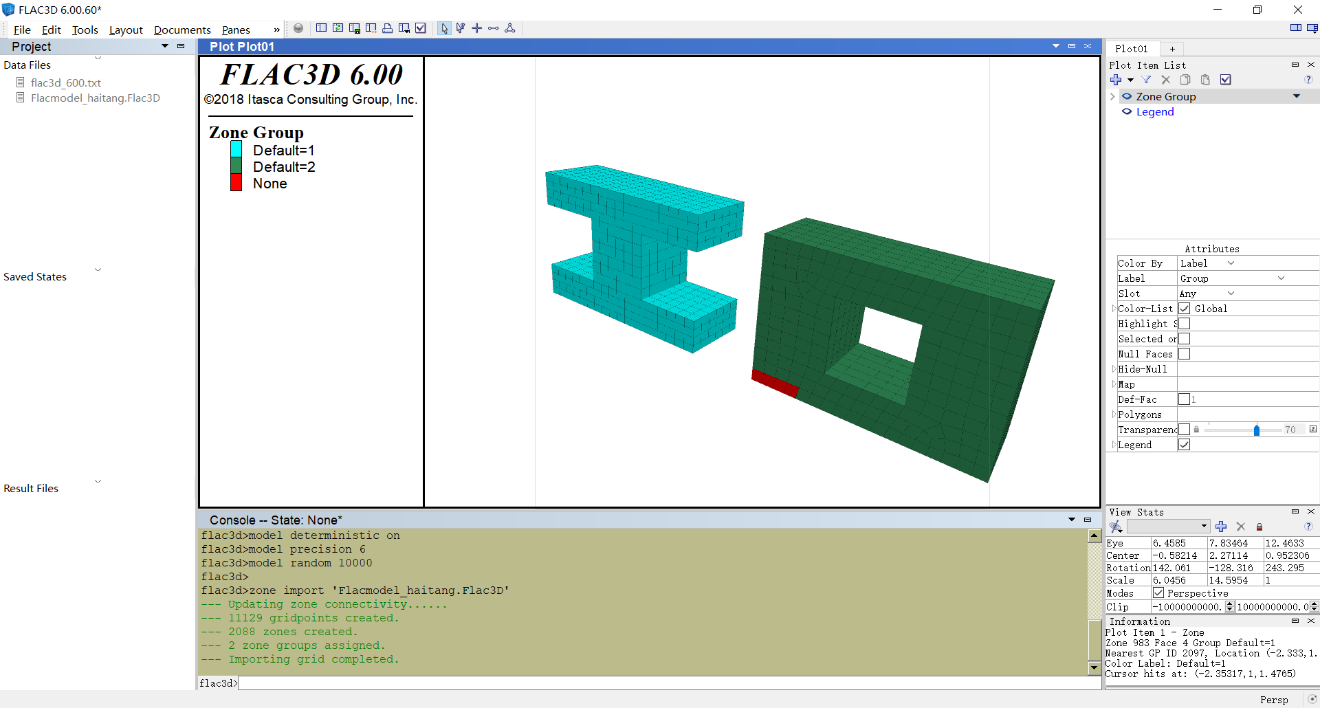 咸鱼的ANSYS建模导入FLAC3D - 知乎