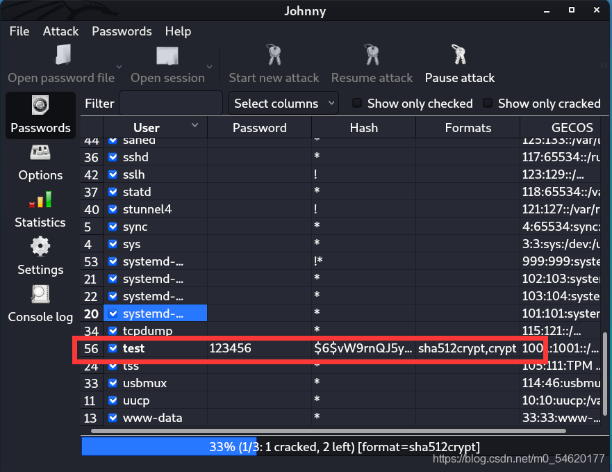 使用John the ripper破解密码 - 知乎