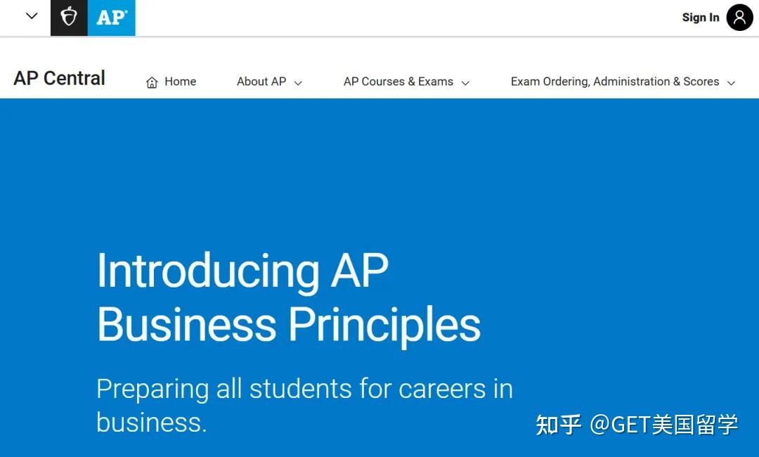 标化资讯|CB官方公布AP全新课程Business Principles，2027年全面推广 - 知乎