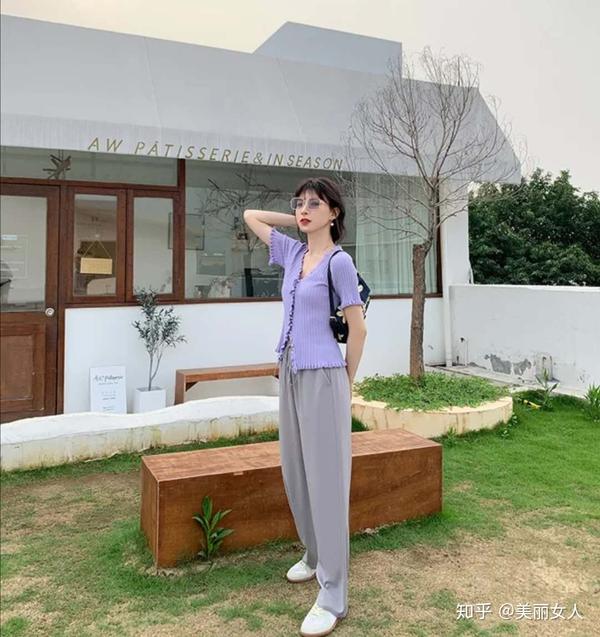 紫色搭配什么颜色好看 知乎