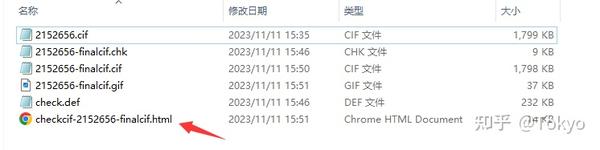 晶体数据CIF验证报告 - 知乎