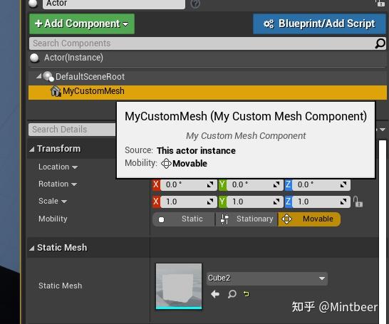 虚幻引擎 自定义MeshComponent - 知乎