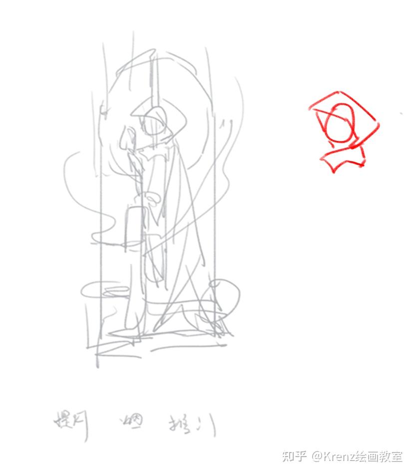 Krenz绘画教室【优秀作业心得】动态与构成-0088 - 知乎