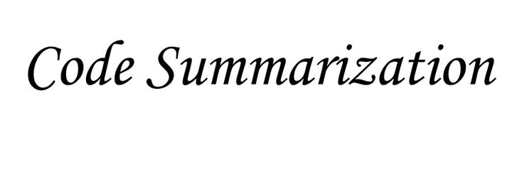 Code Summarization论文总结1 - 知乎