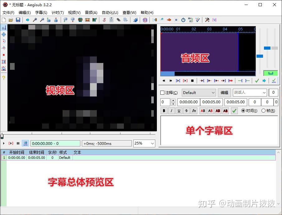 aegisub如何使用？ - 知乎
