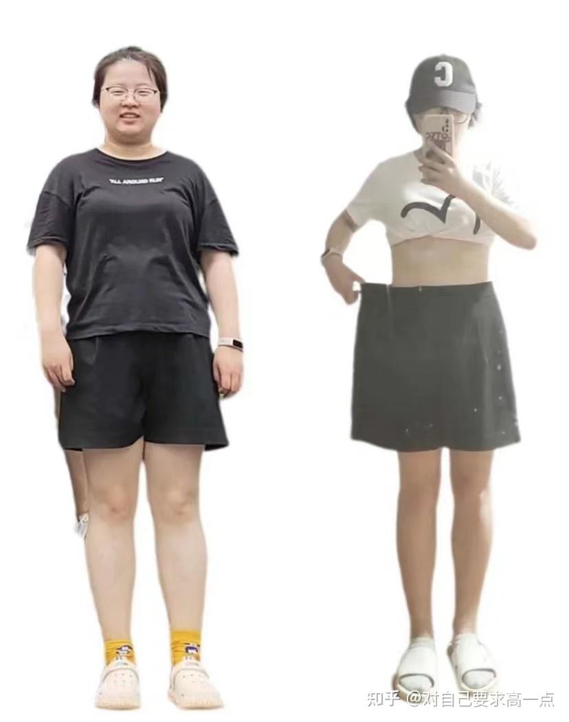 女生，五个月急速从135斤瘦到95斤，大肚子终于没了，我是怎么瘦的？每天吃什么？ 知乎