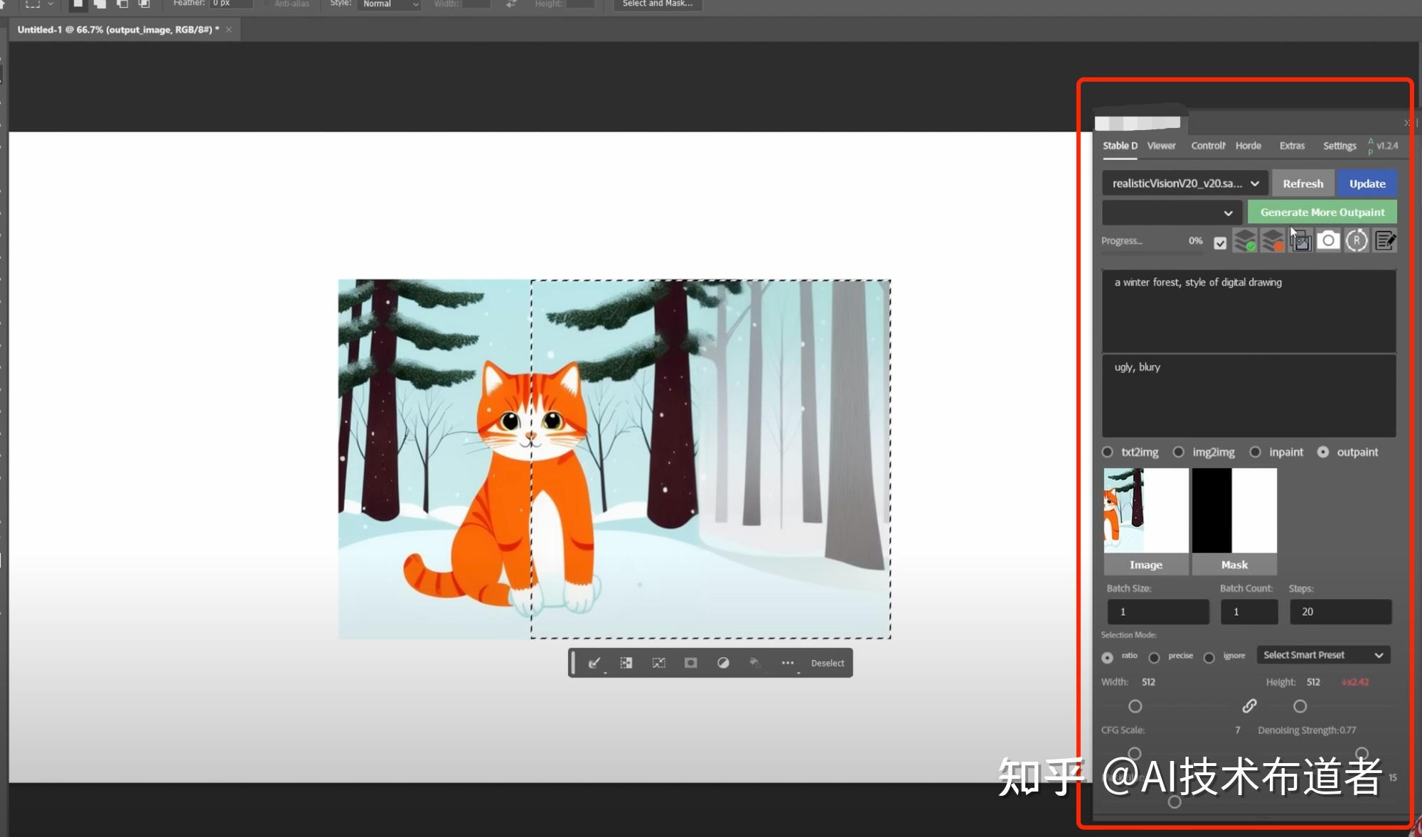po jie版PS ai 创成式填充一直是灰色的，请问怎么办？ - 知乎