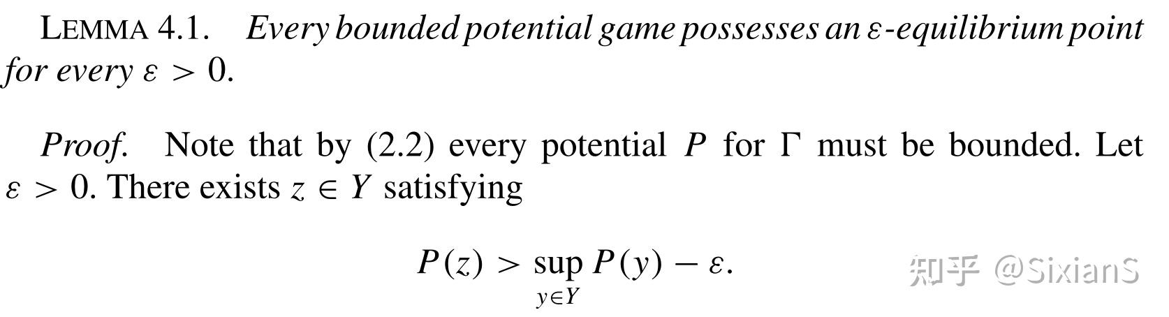 Potential Function/Potential Games/势博弈/势函数-学习笔记 - 知乎