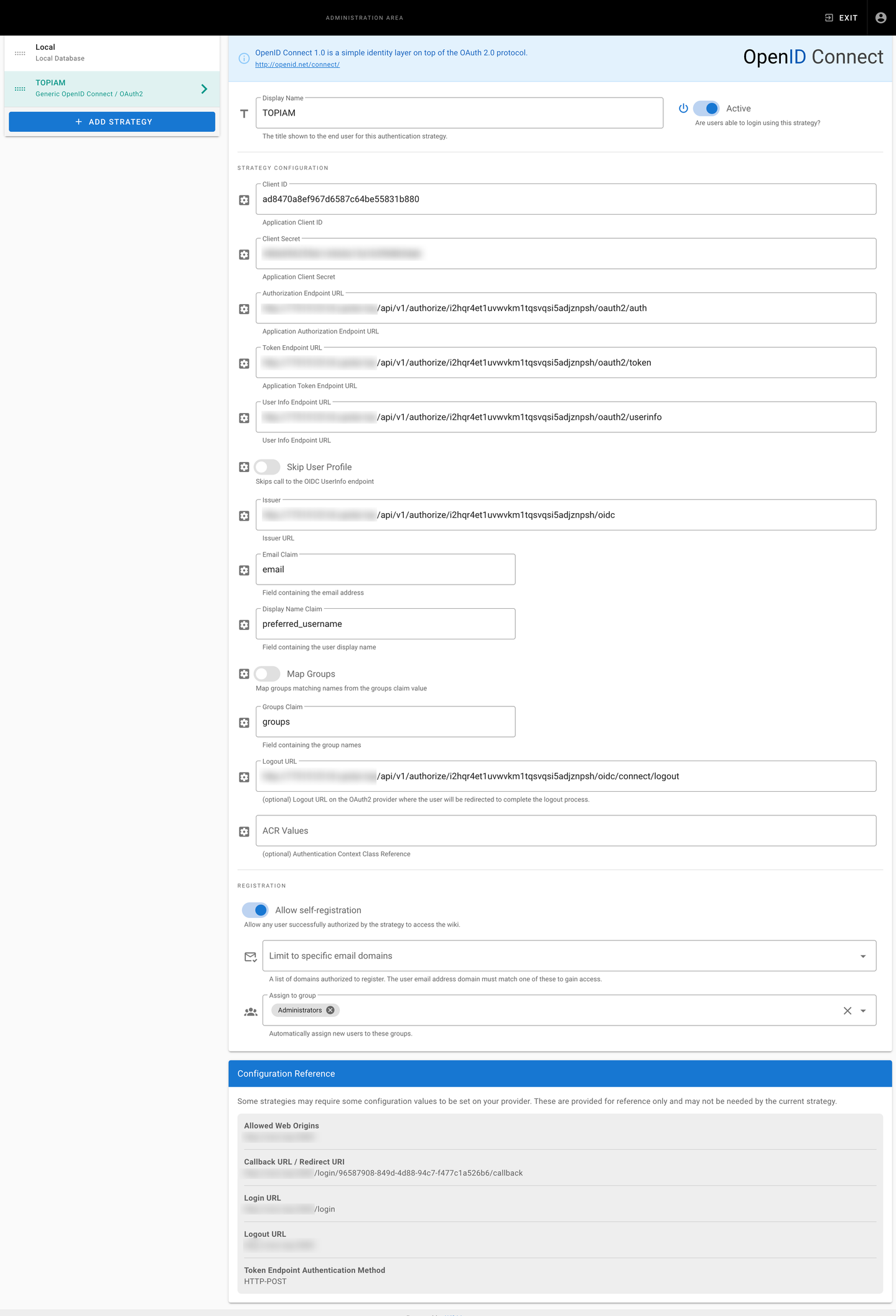 使用TOPIAM 轻松搞定「Wiki.js」单点登录 - 知乎