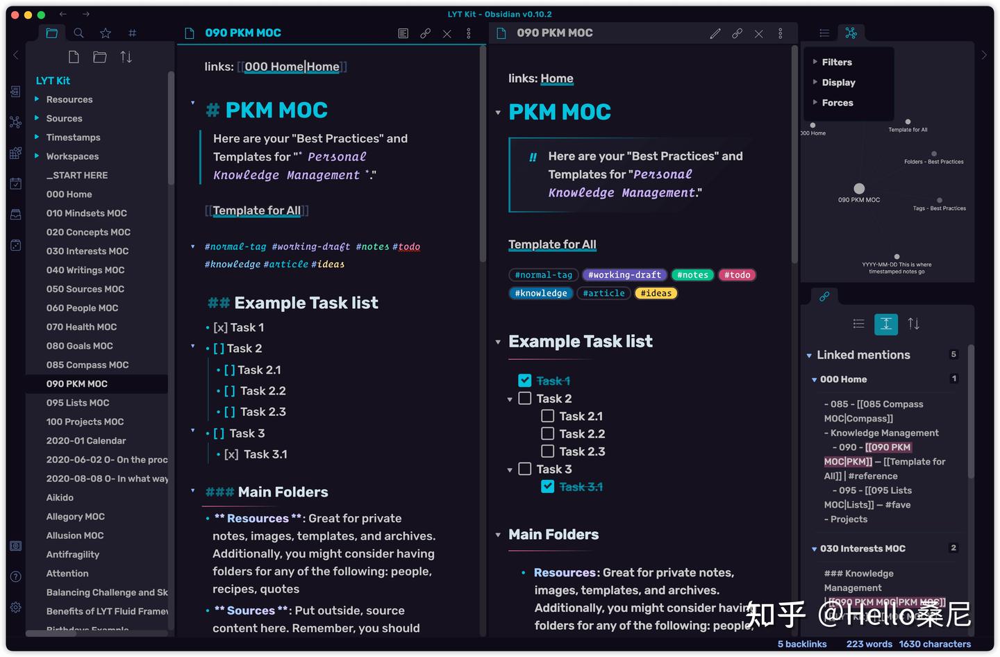 30多个Obsidian精选主题，让你笔记更美观舒适 - 知乎