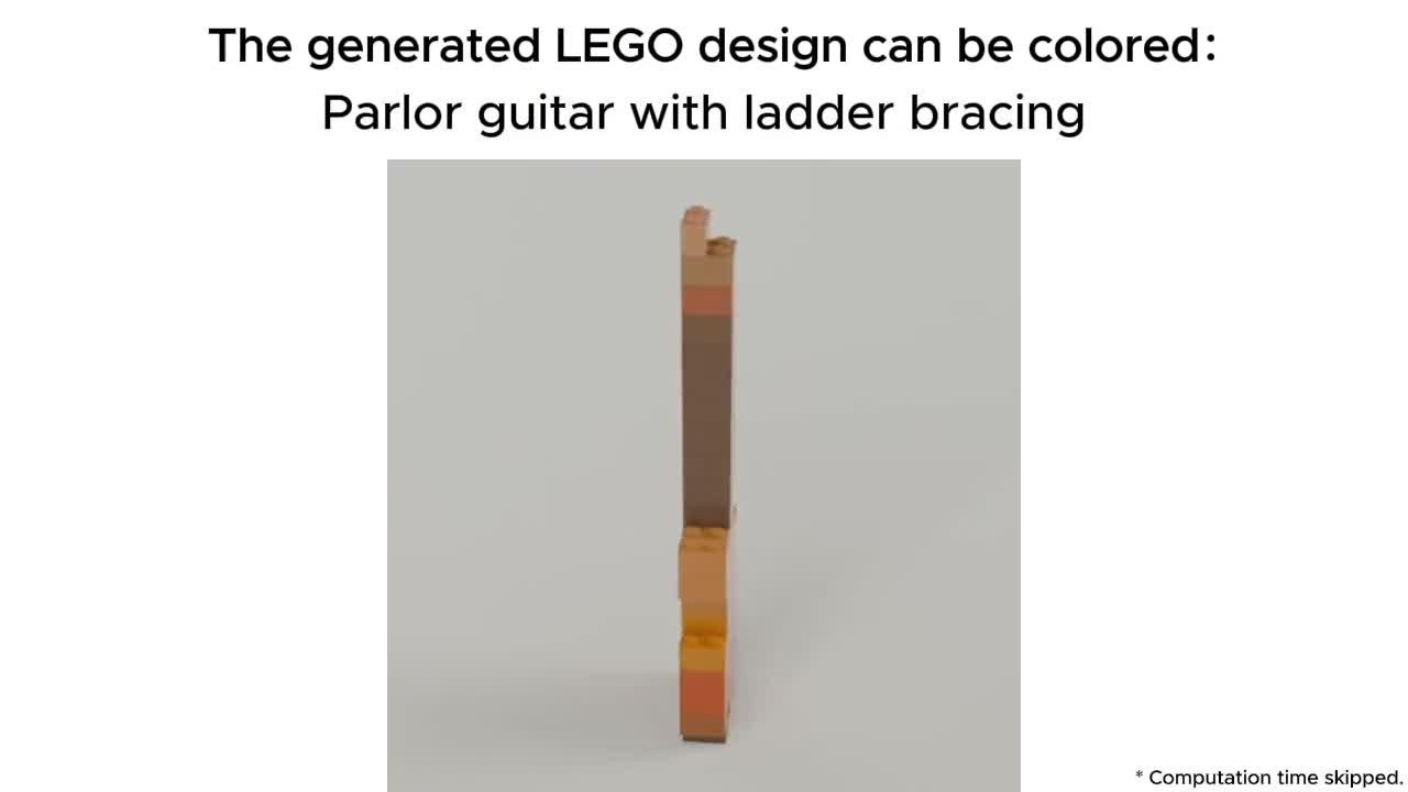 乐高积木也有AI大模型！CMU华人团队打造了LegoGPT - 知乎