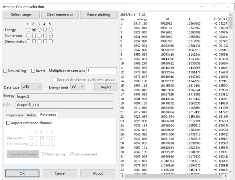 XAFS数据处理I——软件安装和数据导入 - 知乎