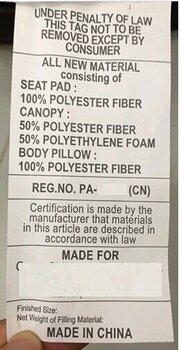 软垫等填充物产品做美国lawlabel注册 | 法律标签URN - 知乎