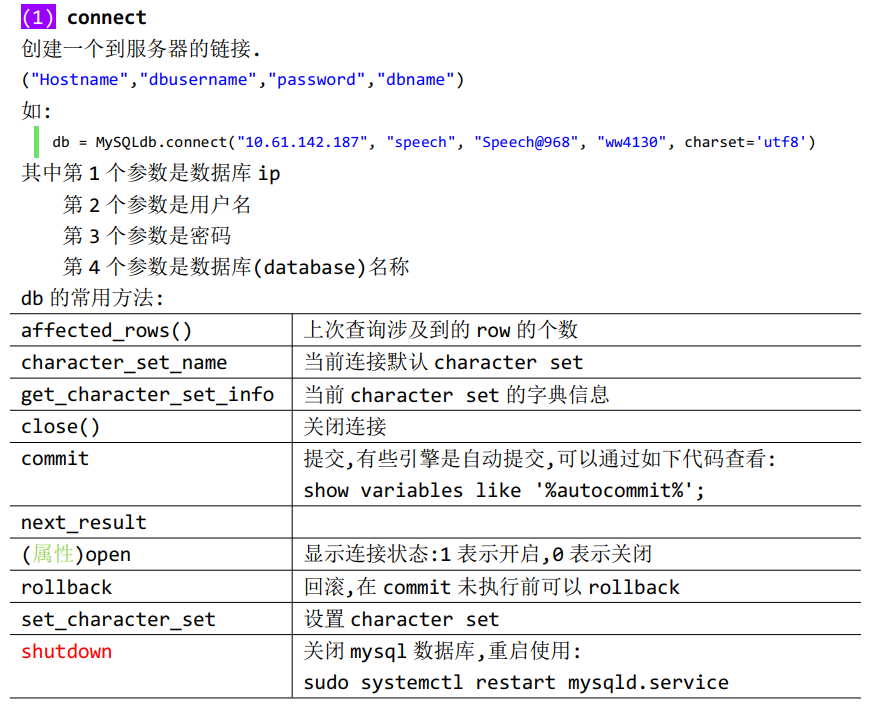 Mysqldb 使用 知乎 