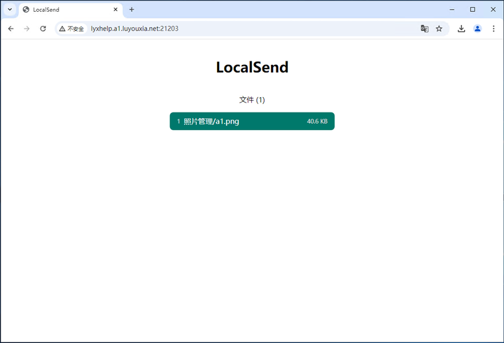 实现快速文件传输 外网访问 LocalSend - 知乎