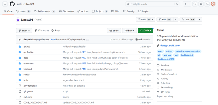 【AI动向】开源论文查询工具DocsGPT登顶GitHub热榜 支持多种文档类型 - 知乎