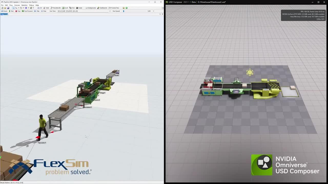 在 FlexSim 中使用 OpenUSD 分析、可视化并优化现实世界的流程 - 知乎