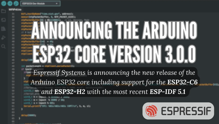 乐鑫发布 Arduino Esp32 V300 知乎 1833