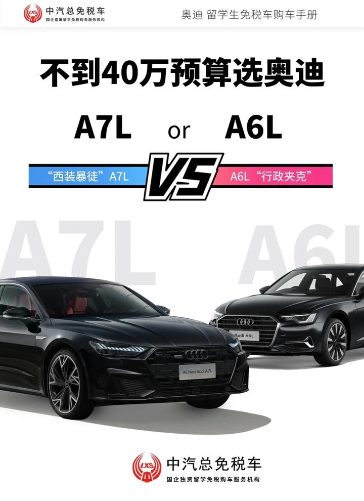 同学别纠结|留学生免税车A7l和A6l大对比 - 知乎