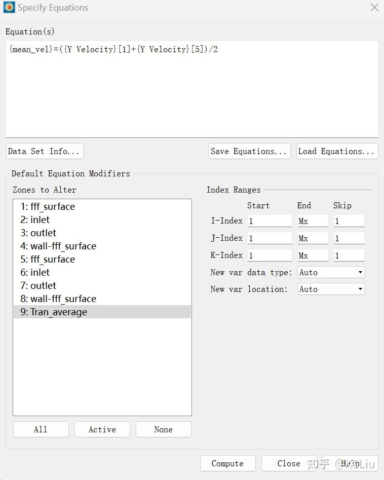 Fluent瞬时模拟结果计算时间平均云图（tecplot） - 知乎