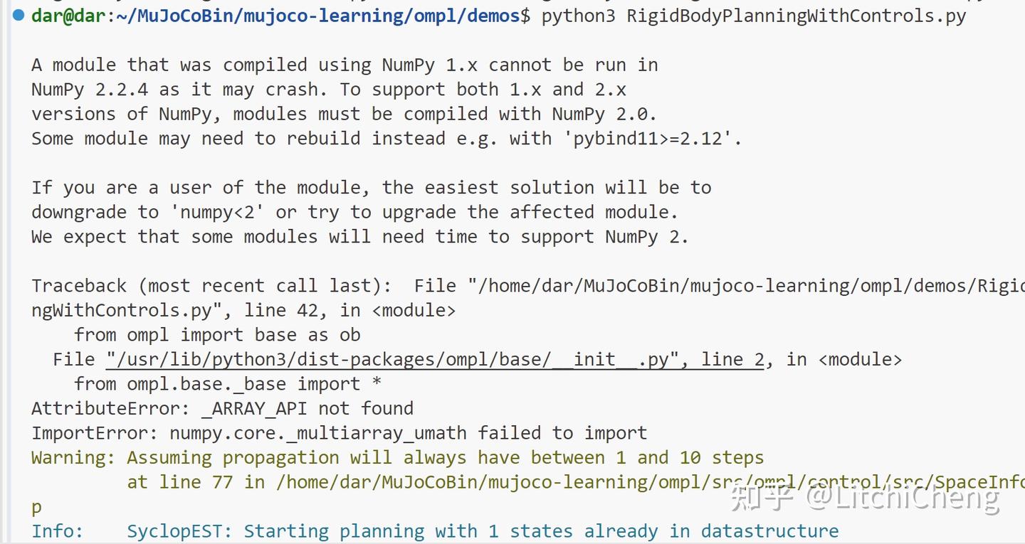 安装 OMPL Python 库运行崩溃？擦肩而过，还不收藏 - 知乎