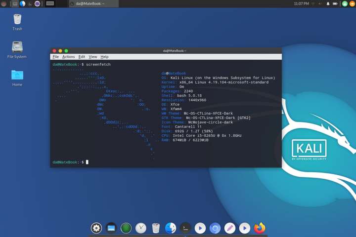 在Windows运行完整的Linux桌面GUI！Kali on WSL2安装与简单配置指南 - 知乎
