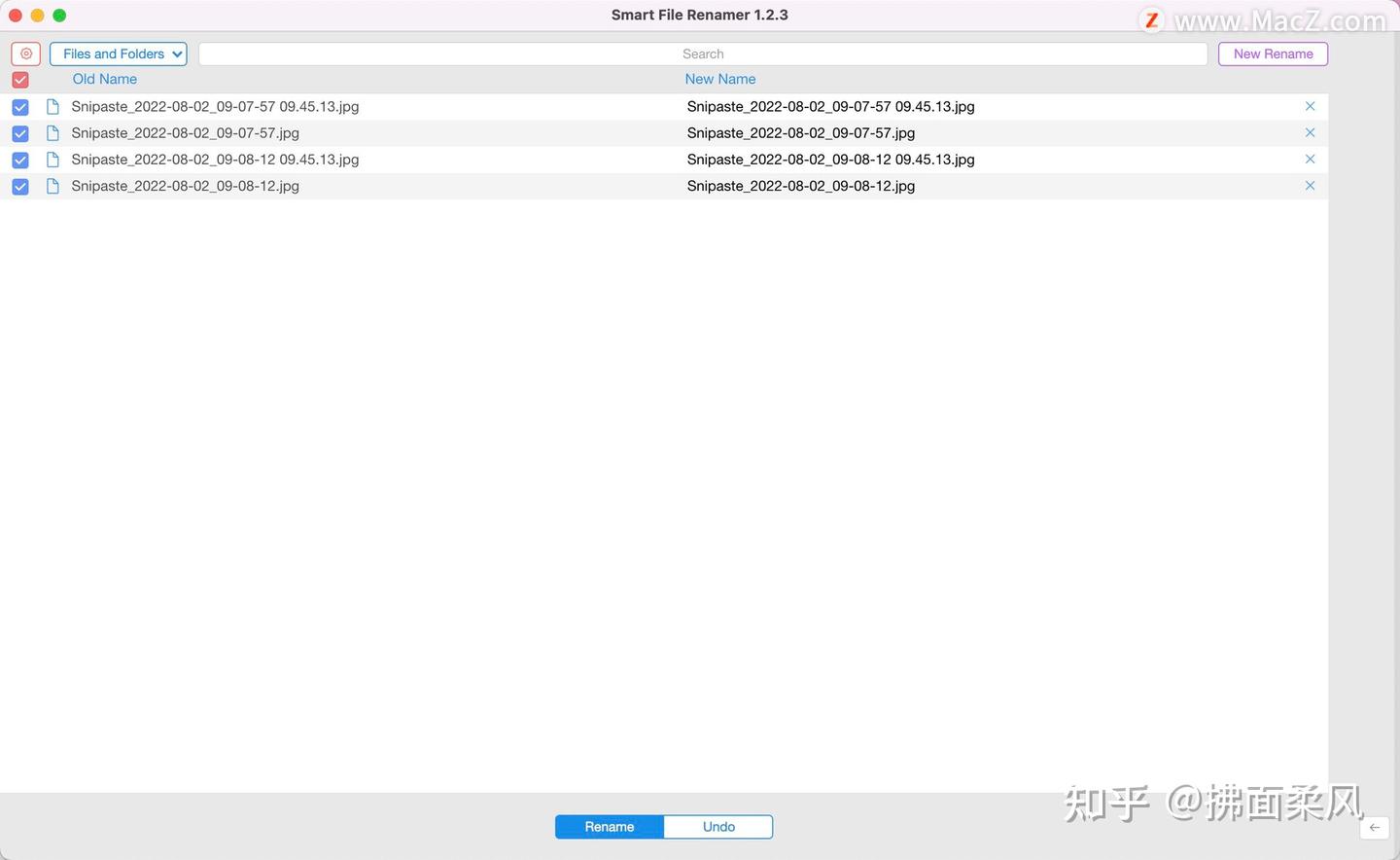 文件重命名Smart File Renamer - 知乎