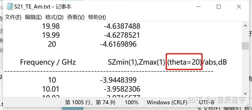 请问如何用Matlab读取(CST导出的S参数)txt文本数据？ - 知乎