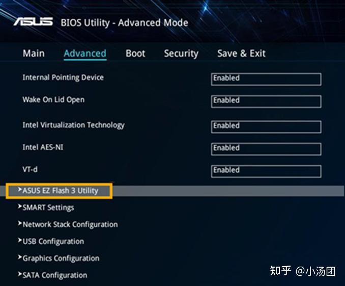 华硕笔记本通过EZ Flash更新BIOS - 知乎