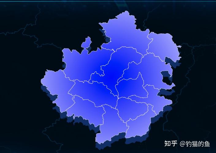 echarts map 颜色整体渐变 - 知乎