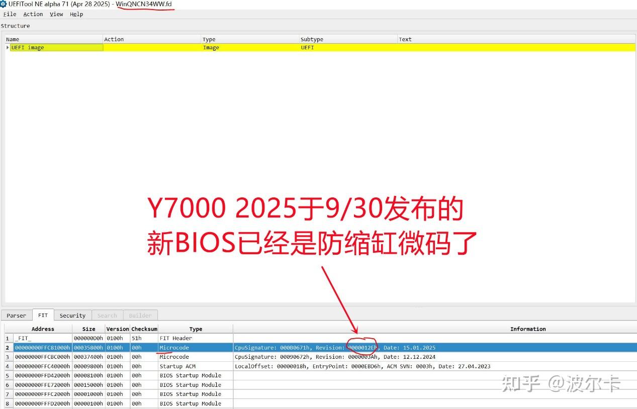 不容易啊，Y7000 2025终于也更新微码了，建议赶快升级 - 知乎