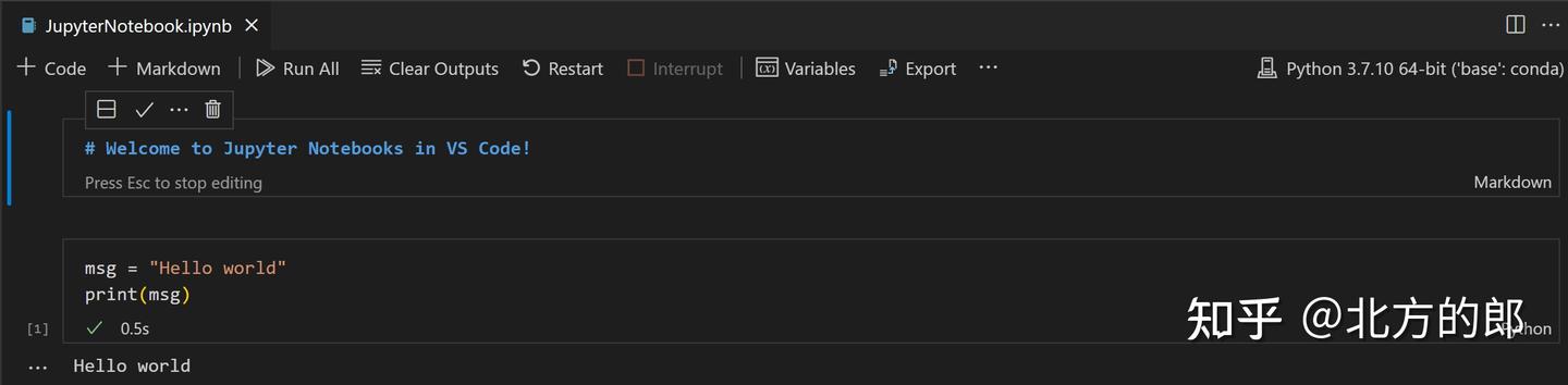 VS Code 中的 Jupyter Notebook - 知乎