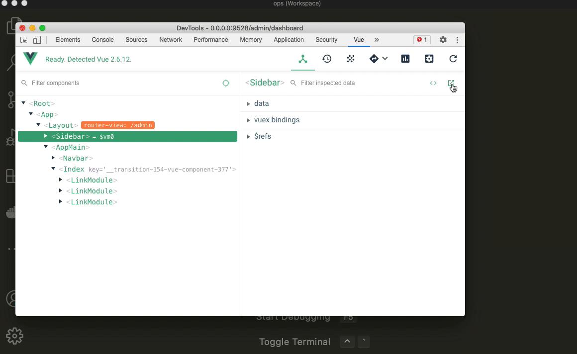 Vue调试技巧：在Devtool中一键打开组件源码 - 知乎