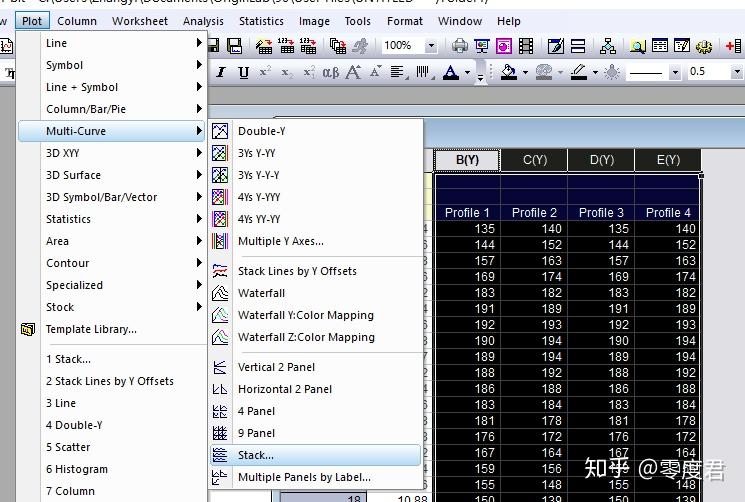 使用OriginLab快速绘制多条XRD谱线 - 知乎