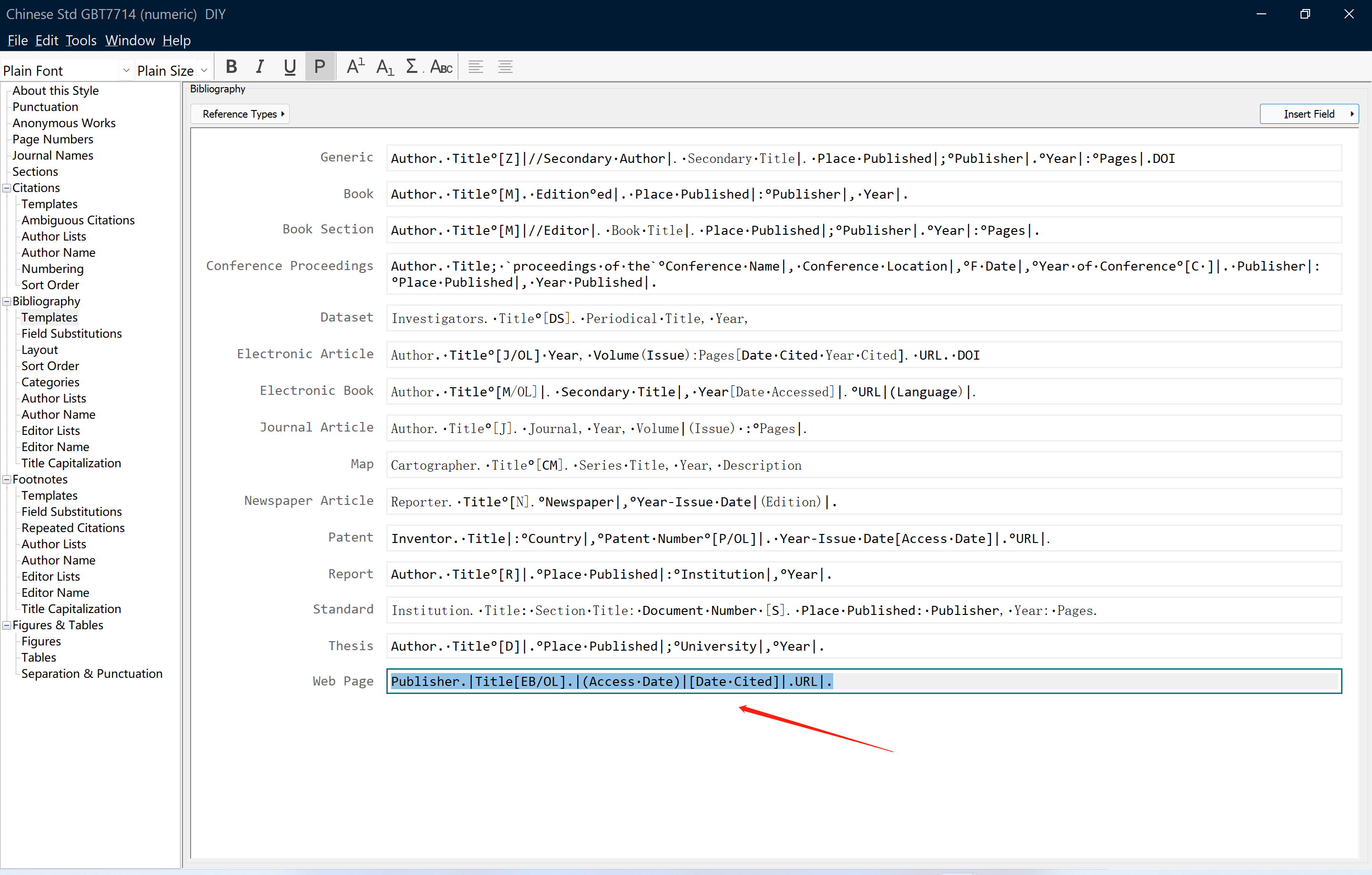 EndNote的Output Style的编辑规则 - 知乎