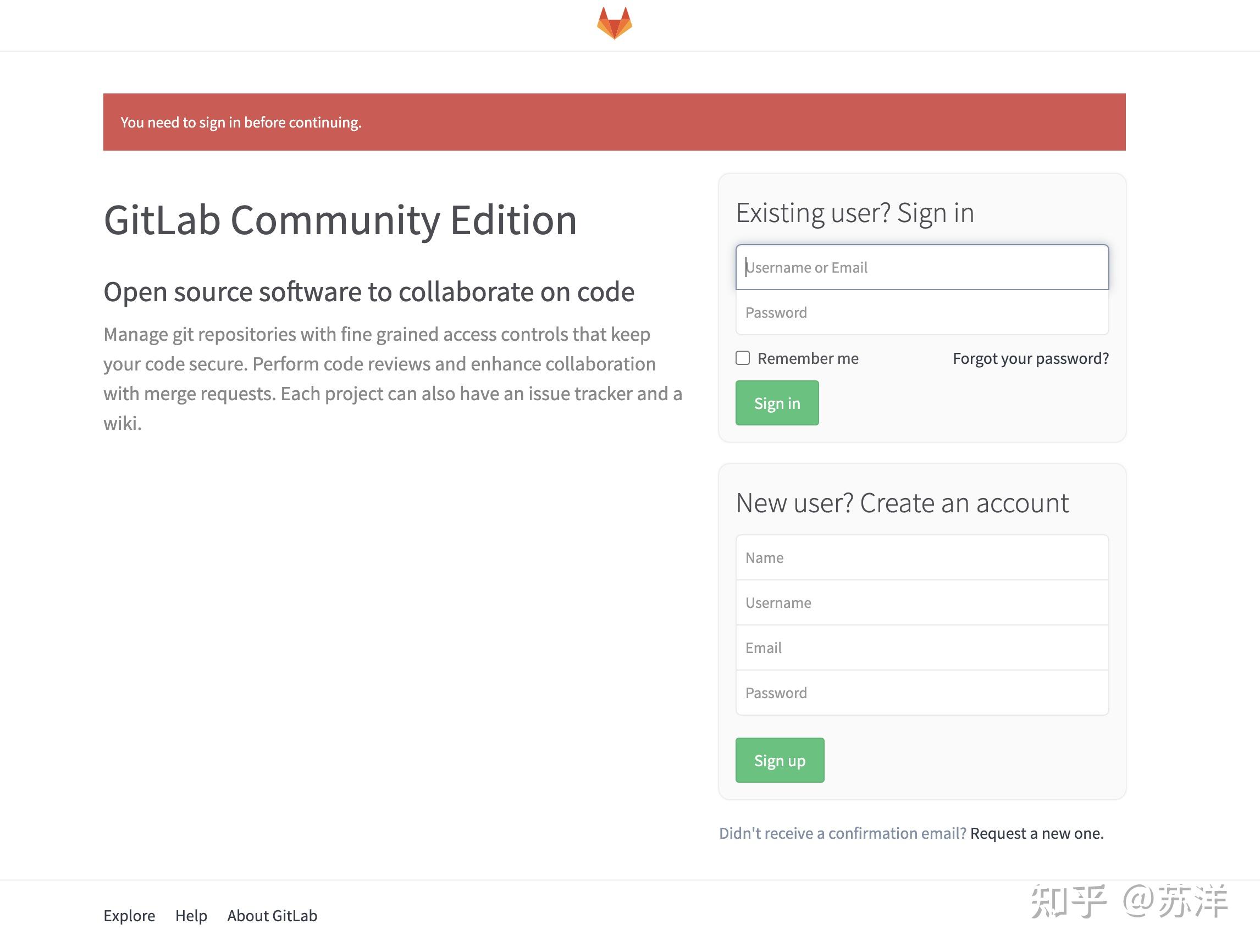 GitLab 低版本使用 - 轻量化使用 - 知乎