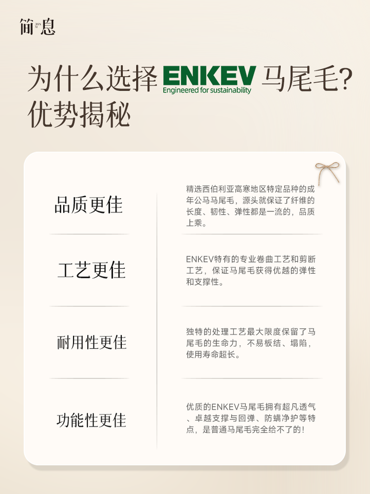 手工床垫内幕！ENKEV马尾毛VS普通马尾毛！ - 知乎