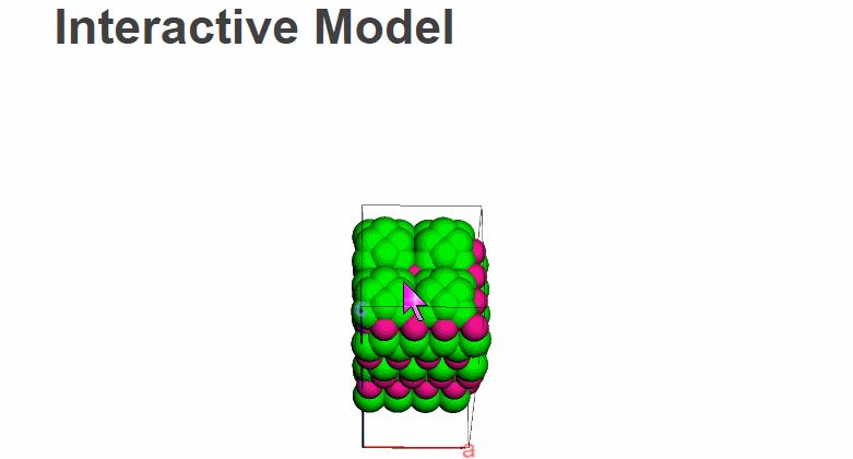 用 3Dmol.js 在 html 和 markdown 中插入结构模型 - 知乎