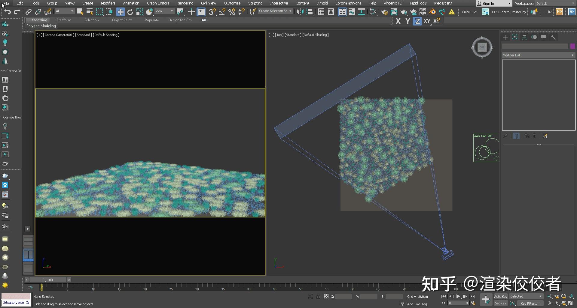 Corona 中使用 Chaos Scatter for 3ds Max的 性能和故障排除 - 知乎