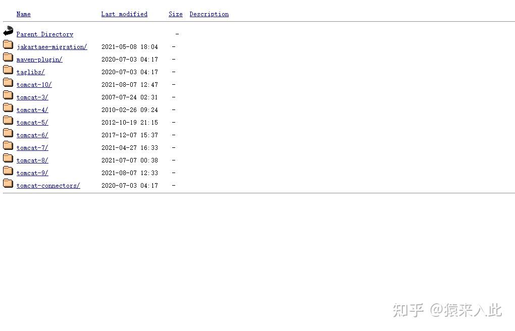 如何在tomcat官网下载需要的Tomcat版本 - 知乎