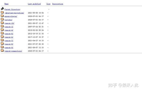 如何在tomcat官网下载需要的Tomcat版本 - 知乎