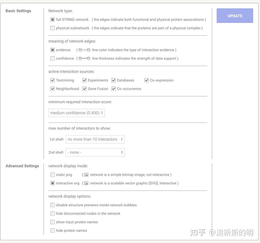 STRING | 蛋白质相互作用分析数据库 - 知乎