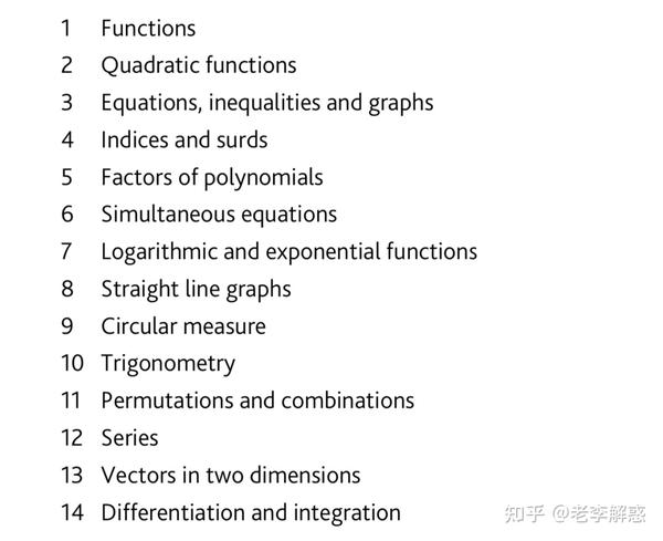 IGCSE数学课程解析！0580、0606谁更容易学？ - 知乎