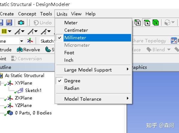 ANSYS Workbench梁单元分析直杆拉伸的轴向变形 - 知乎