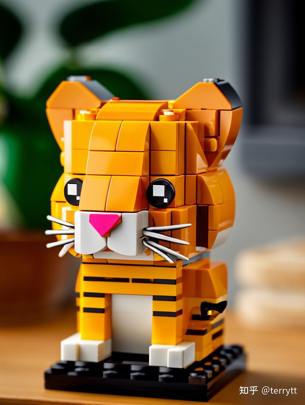 都变成乐高积木，乐高方头仔 LeLo LEGO LoRA 展示 - 知乎