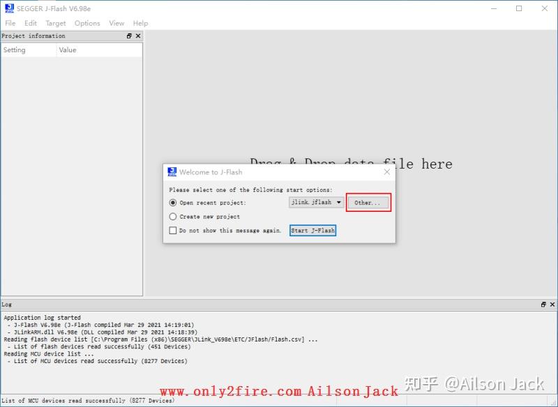 JLink V9掉固件修复(灯不亮) - 知乎
