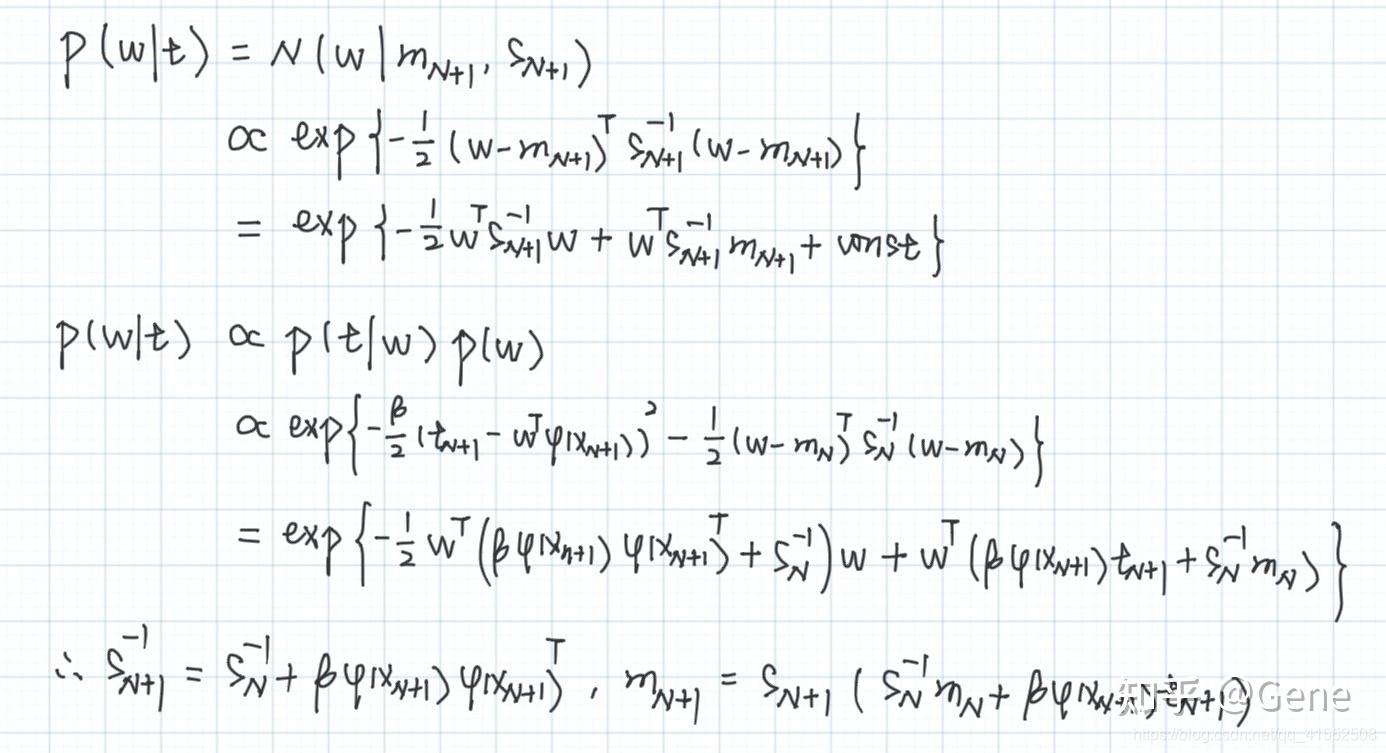 PRML 学习笔记（三）：线性回归模型 (Linear Models for Regression) - 知乎