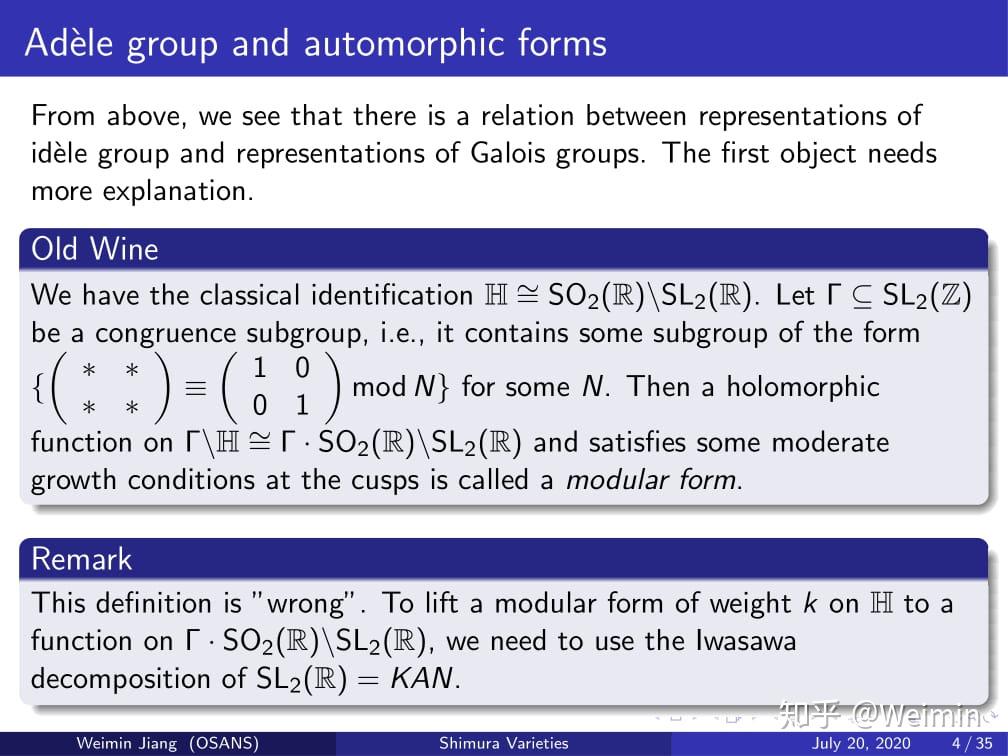 Shimura Varieties and Langlands-Kottwitz method - 知乎