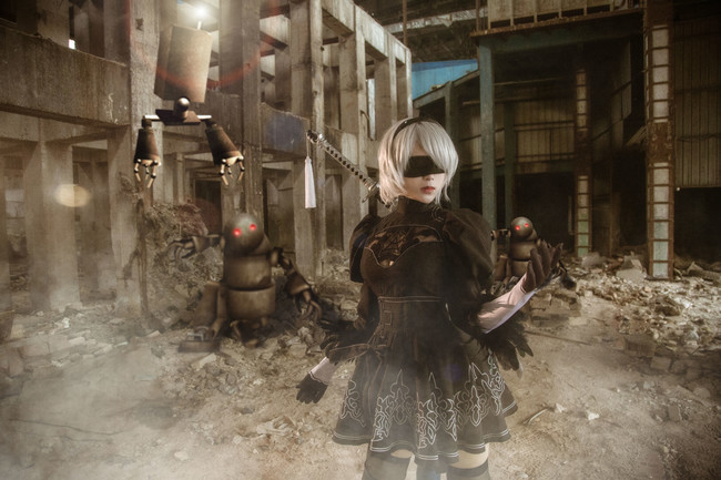 2B小姐姐COS精选 真的没拿游戏CG骗你！ - 知乎